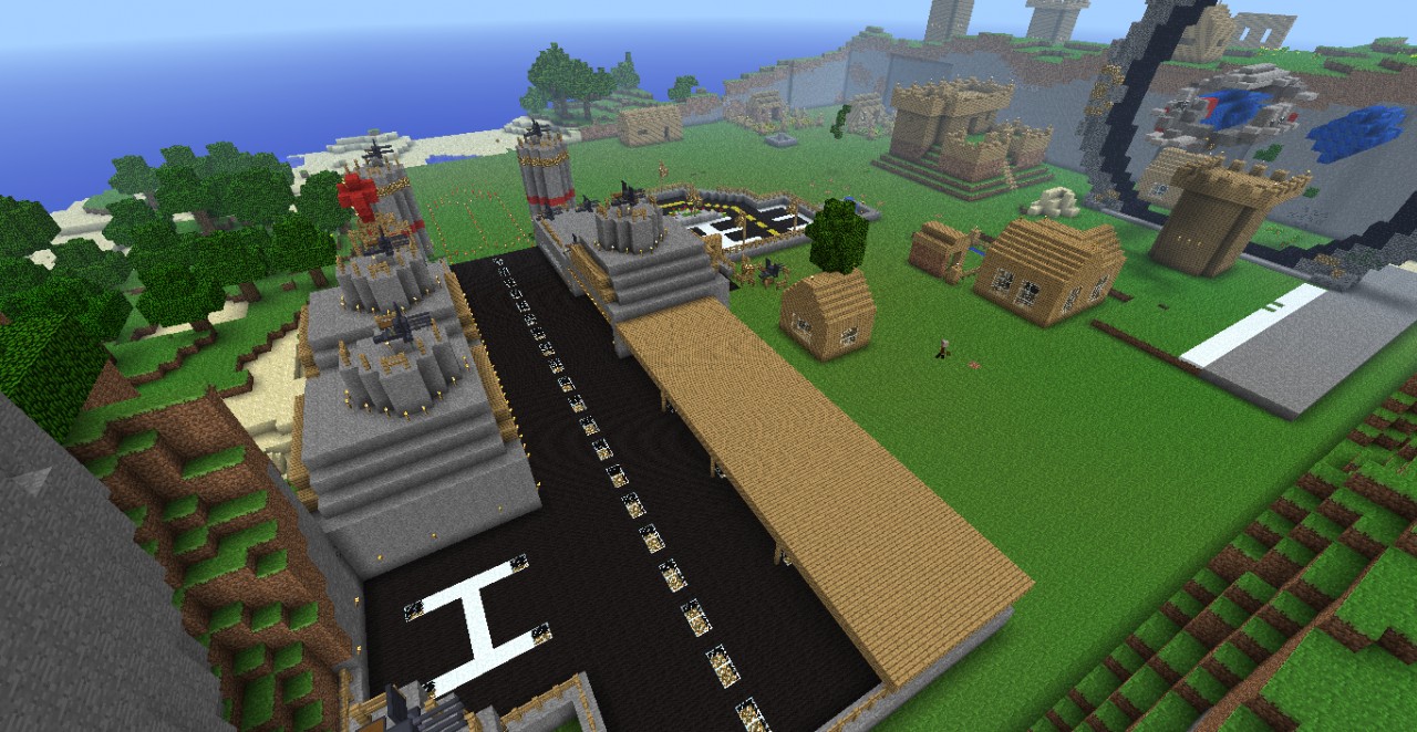 My awesome world (updated1.8) Minecraft Map