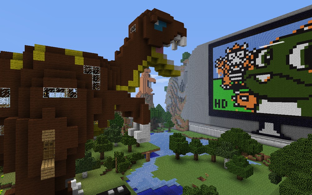Clever Girl (Velociraptor house) Minecraft Map