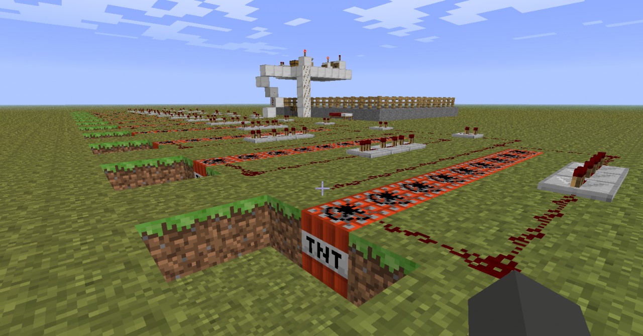 12 Cannons Minecraft Map