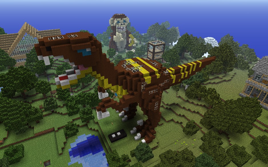 Clever Girl (Velociraptor house) Minecraft Map