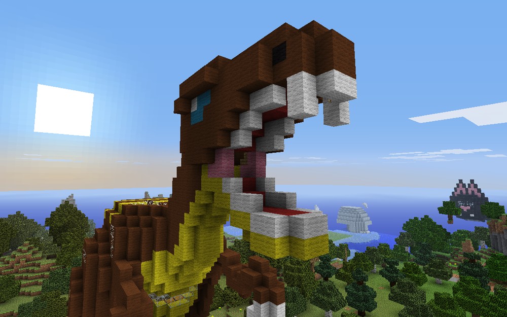 Clever Girl (Velociraptor house) Minecraft Map