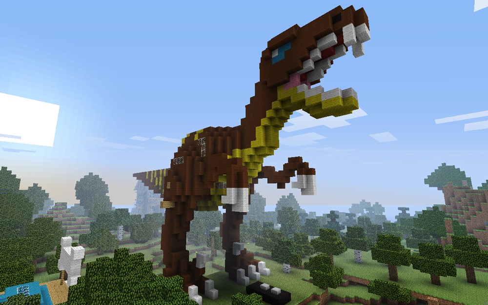 Clever Girl (Velociraptor house) Minecraft Map