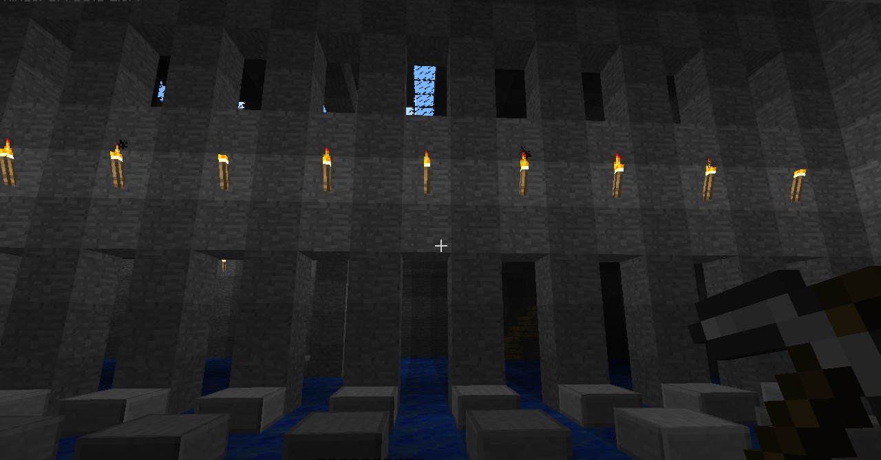 Blue Temple, of water? Minecraft Map