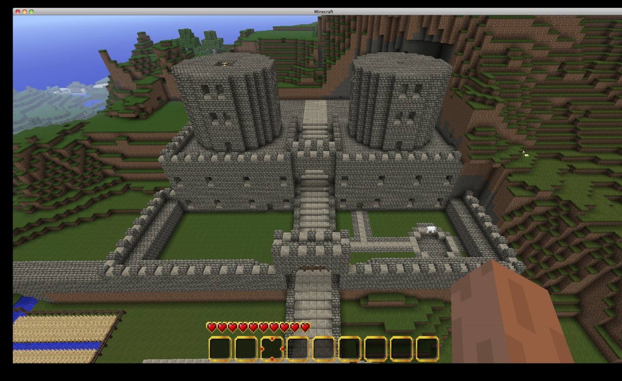 Medieval City. Minecraft Map