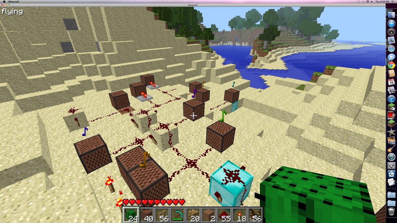 note MADDNESS Minecraft Map