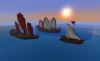 A Fleet of Chinese Ships Minecraft Map