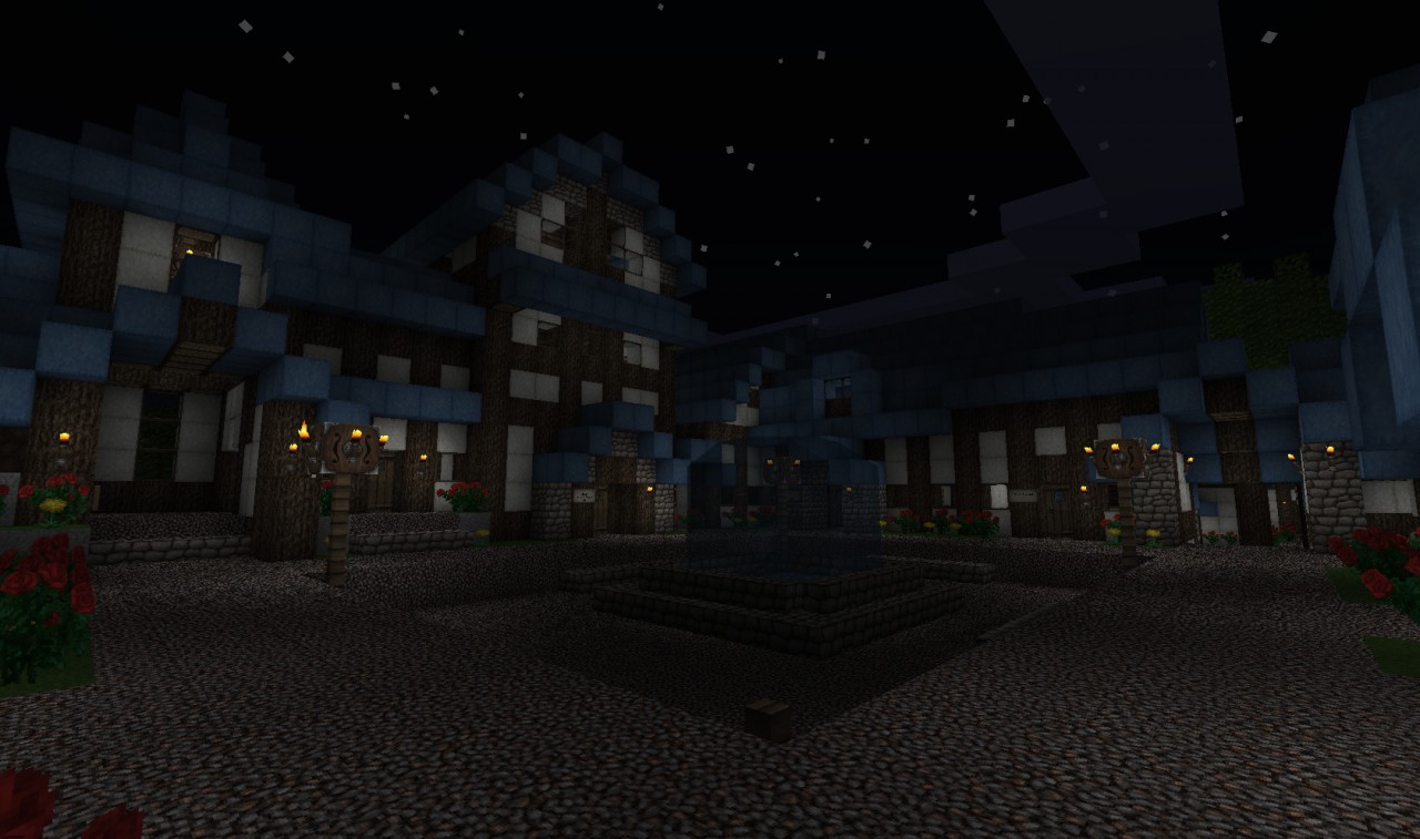 Wow's Stormwind city inspired town *Updated* Minecraft Map