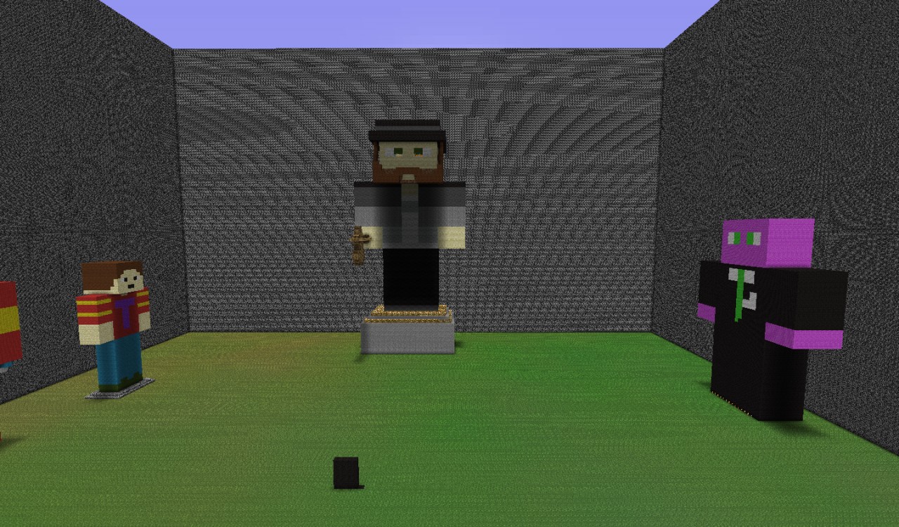 SKin Statues Minecraft Map