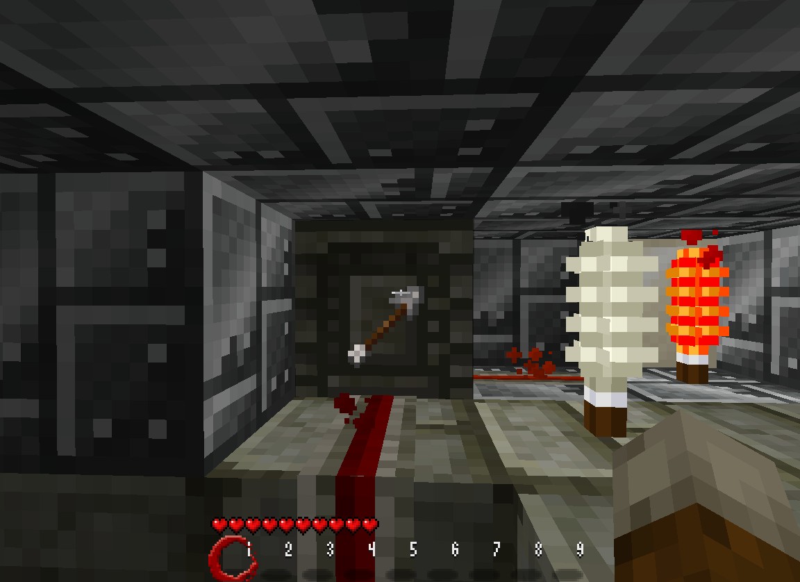fire machine gun Minecraft Map