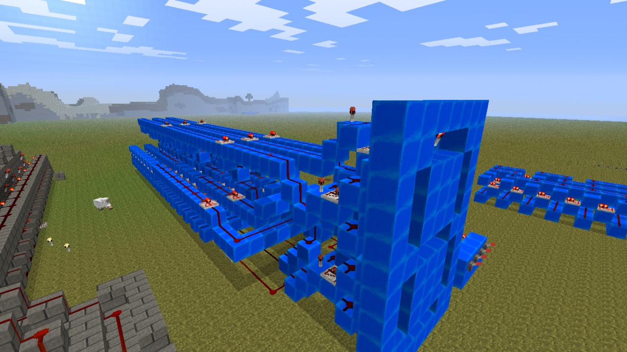 UTD Collaborations "Vortex" Compact Seven Segment Display Minecraft Map