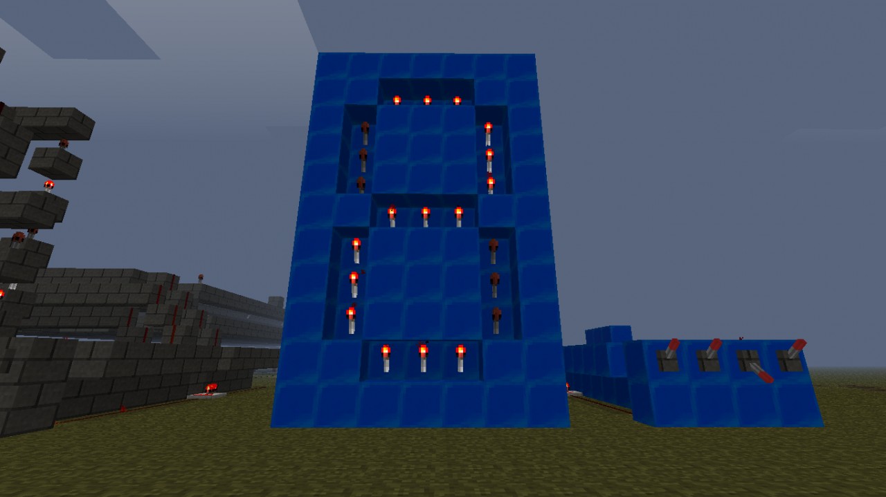 UTD Collaborations "Vortex" Compact Seven Segment Display Minecraft Map