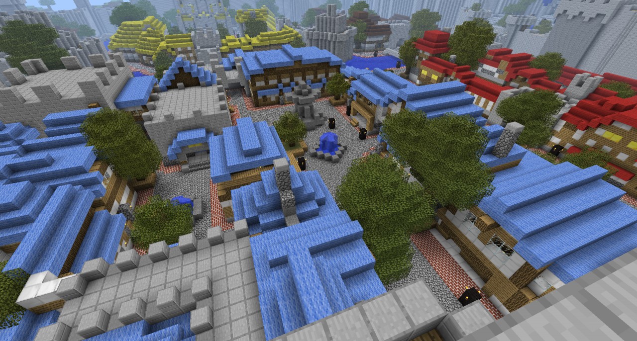 World of Warcraft - Stormwind City Minecraft Map