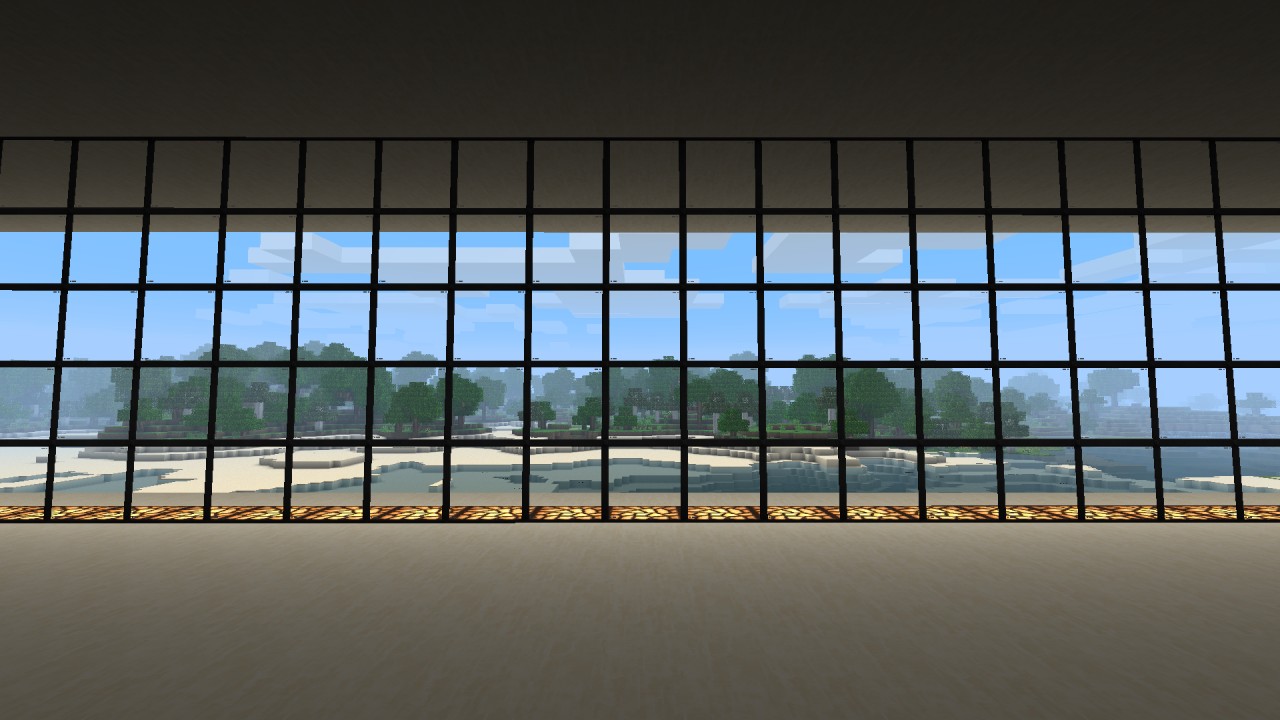 Modern panorama house to customize-by reflexo Minecraft Map