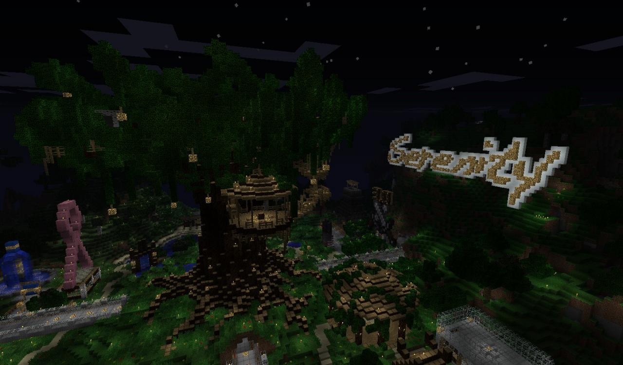 Serenity Treehouse Minecraft Map