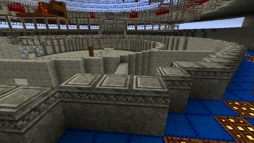 Massive Floating PVP Arena Minecraft Map