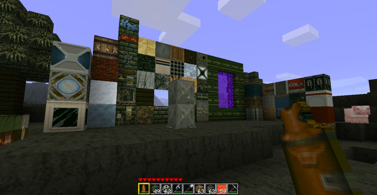DUKEM NUKEM Craft HD Minecraft Texture Pack
