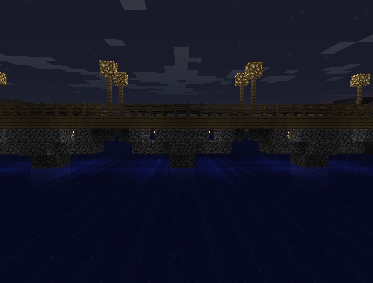 simple brigde piece Minecraft Map