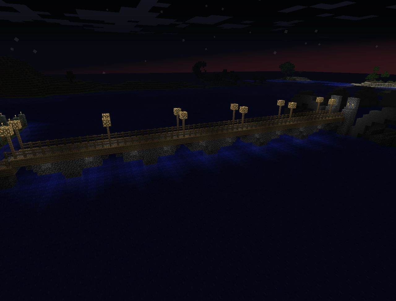 simple brigde piece Minecraft Map