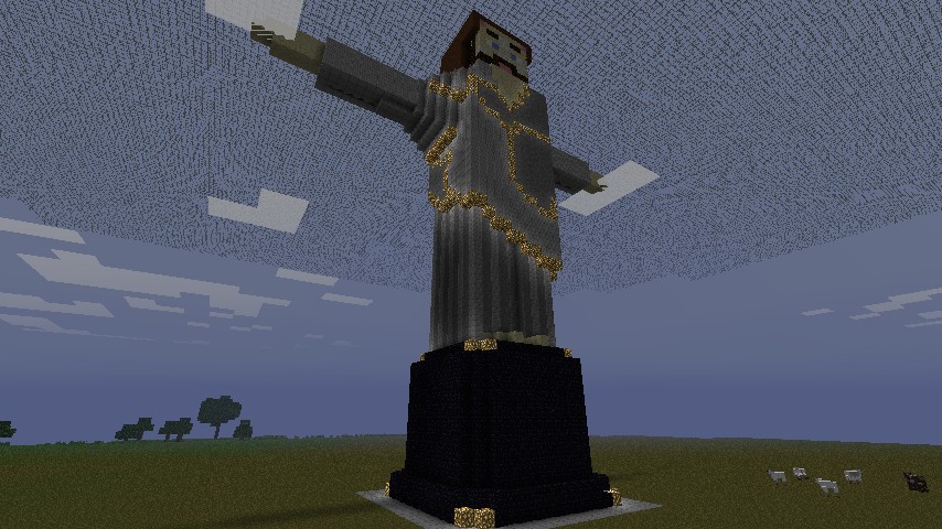 Jesus Statue Rio Minecraft