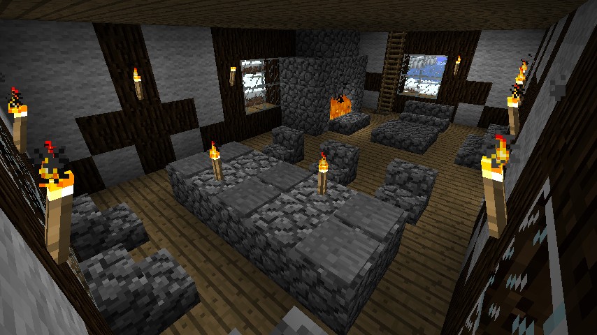 Mountain Lodge Minecraft Map