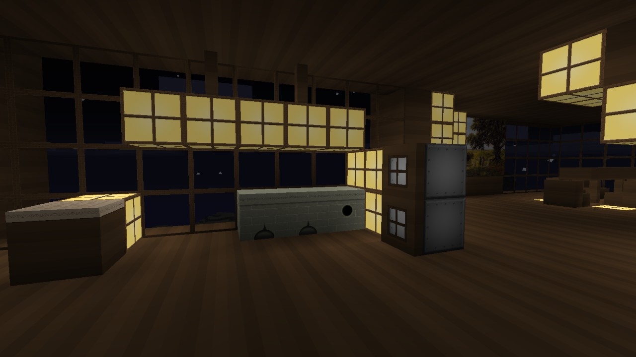 Glowing Mansion Minecraft Map
