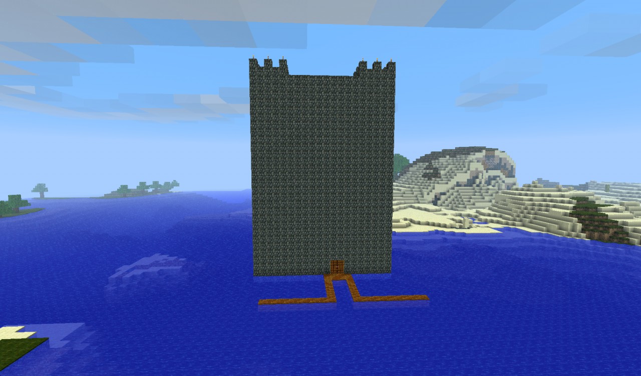Mid water castle COMPLETED!!!! Minecraft Map