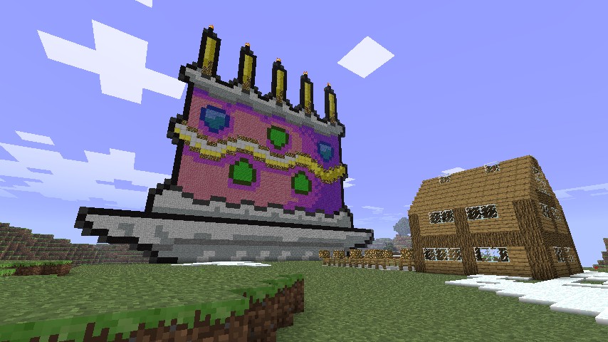 BirthDay Cake Minecraft Map