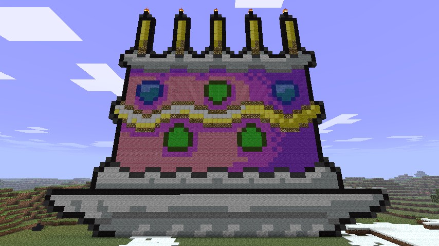 BirthDay Cake Minecraft Map
