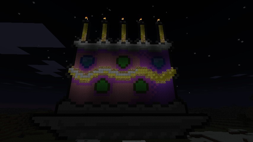 BirthDay Cake Minecraft Map