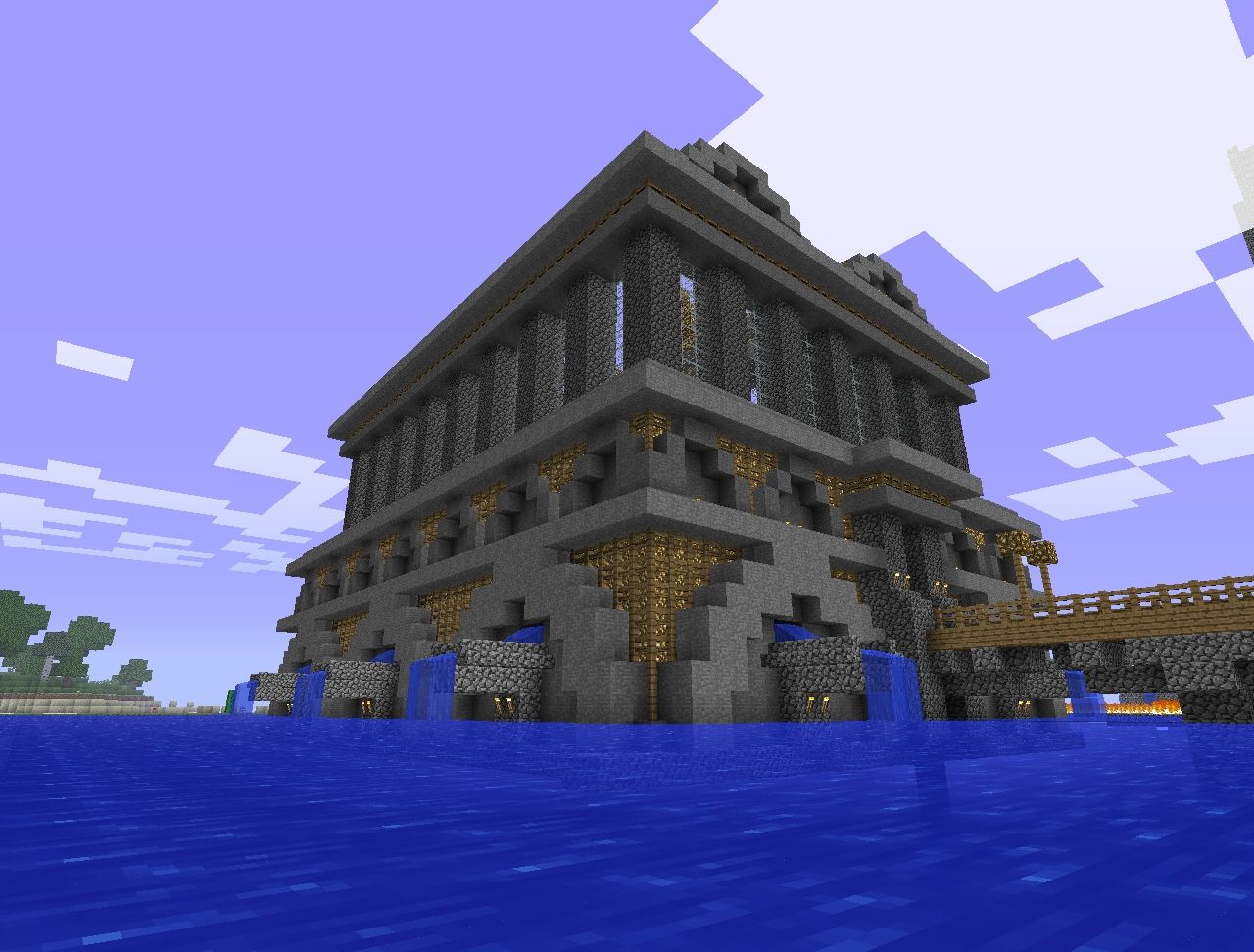 Amazing sea fortress (remix) ALL CREDIT to Tokamak Minecraft Map