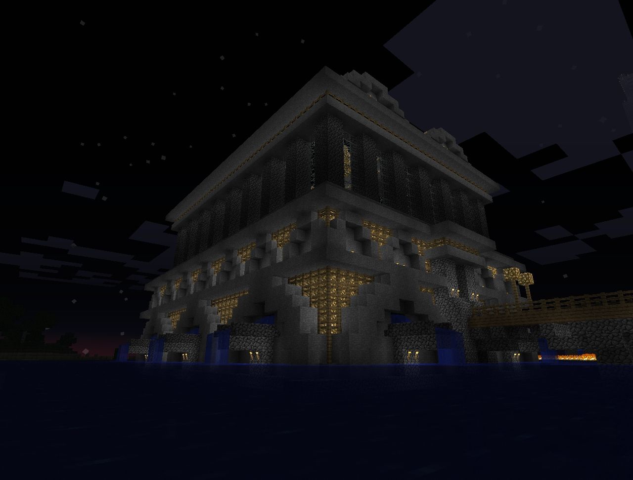 Amazing sea fortress (remix) ALL CREDIT to Tokamak Minecraft Map
