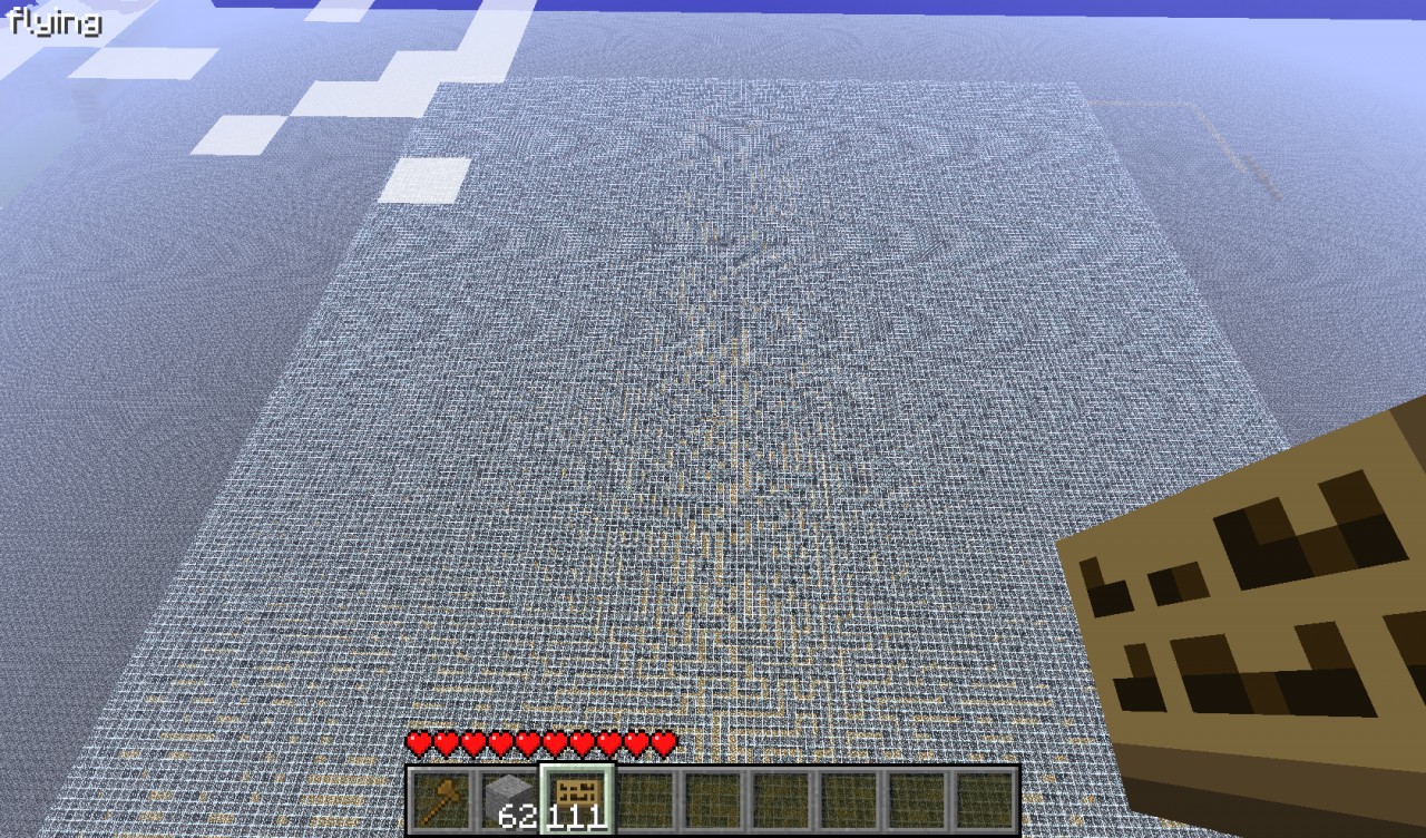 a very big maze Minecraft Map