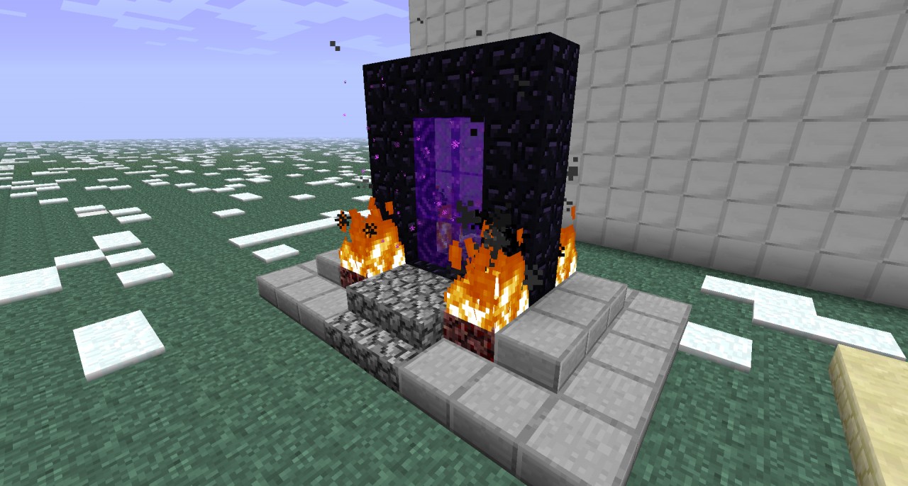 Nether portal pack Minecraft Map
