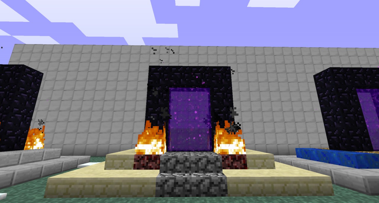 Nether portal pack Minecraft Map