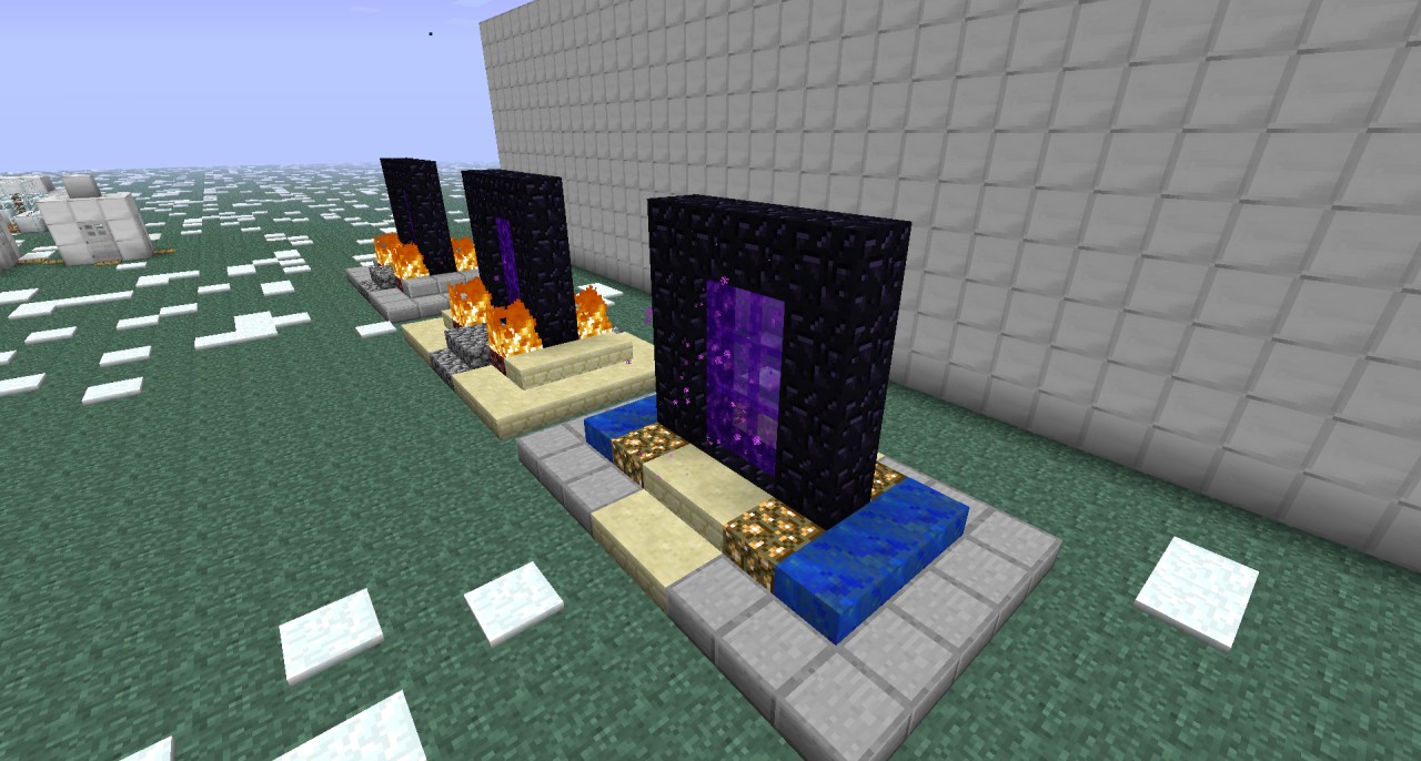 Nether portal pack Minecraft Map