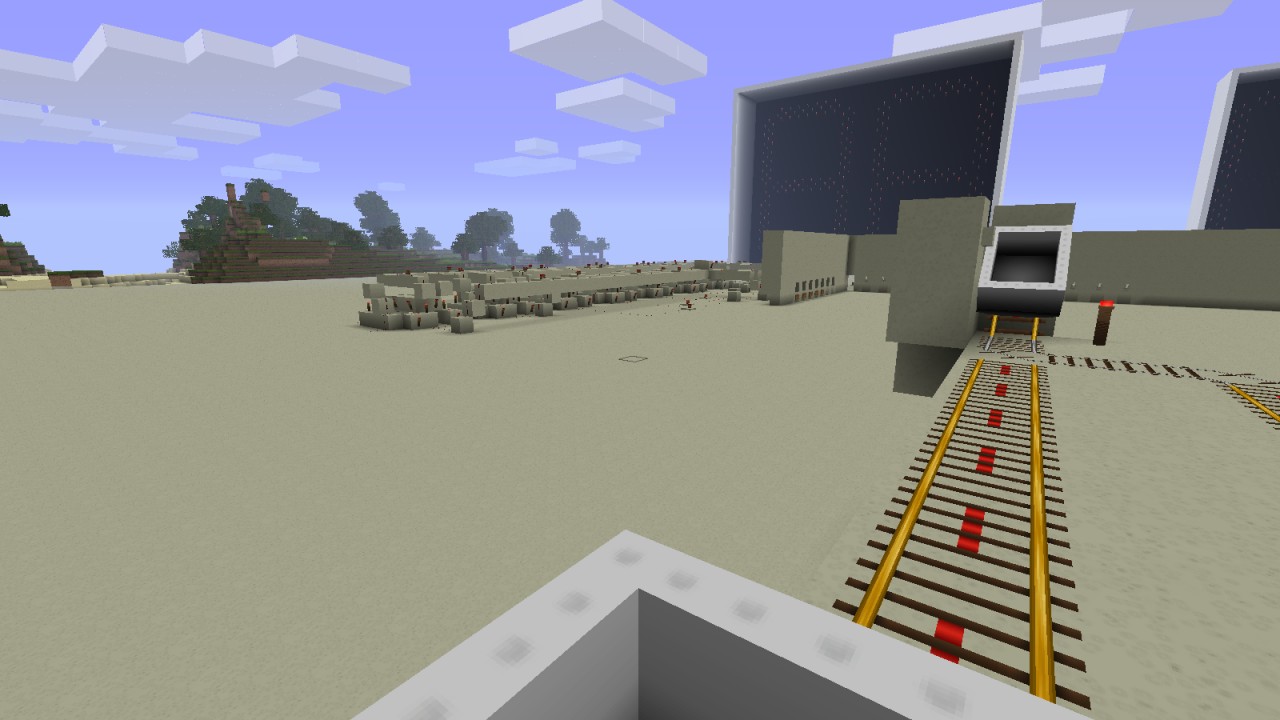 (N.A.P) basic minecart station Minecraft Map