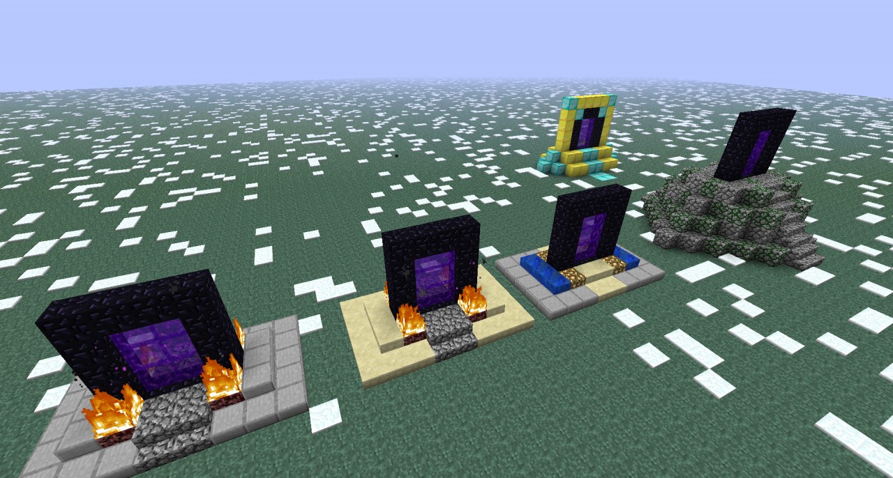 Nether portal pack Minecraft Map