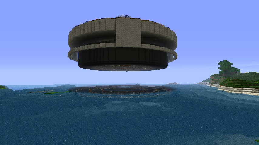 Massive Floating PVP Arena Minecraft Map
