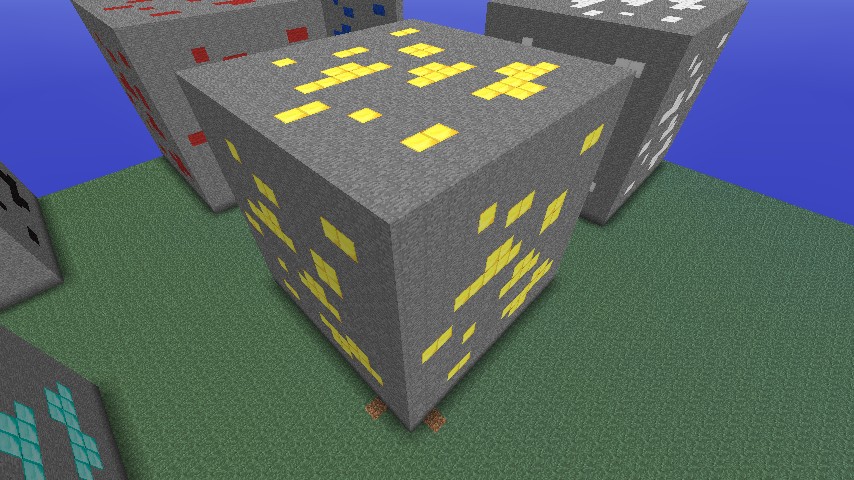 Big Gold Ore Minecraft Map