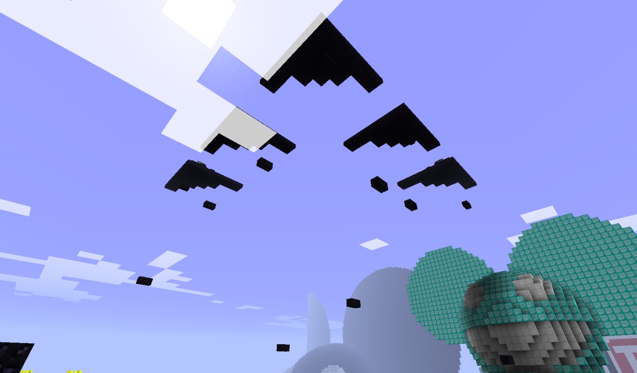 B2 MINI BOMBER Minecraft Map