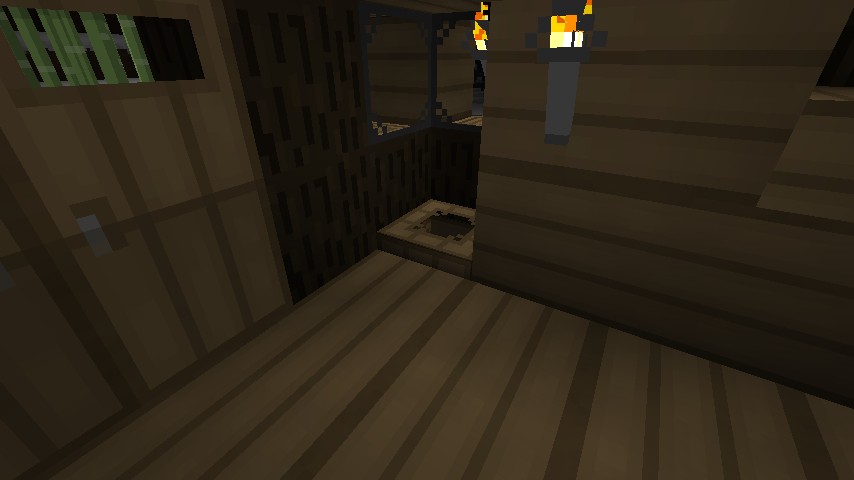 Log Cabin Starter House Minecraft Map