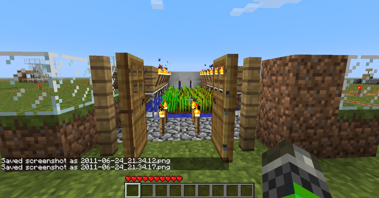 Automatic Wheat Farm Minecraft Map