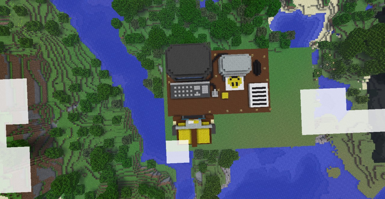 Huge Desk Minecraft Map