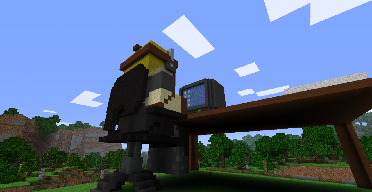 Huge Desk Minecraft Map