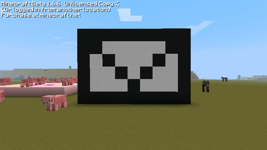 Pigs Face Minecraft Map