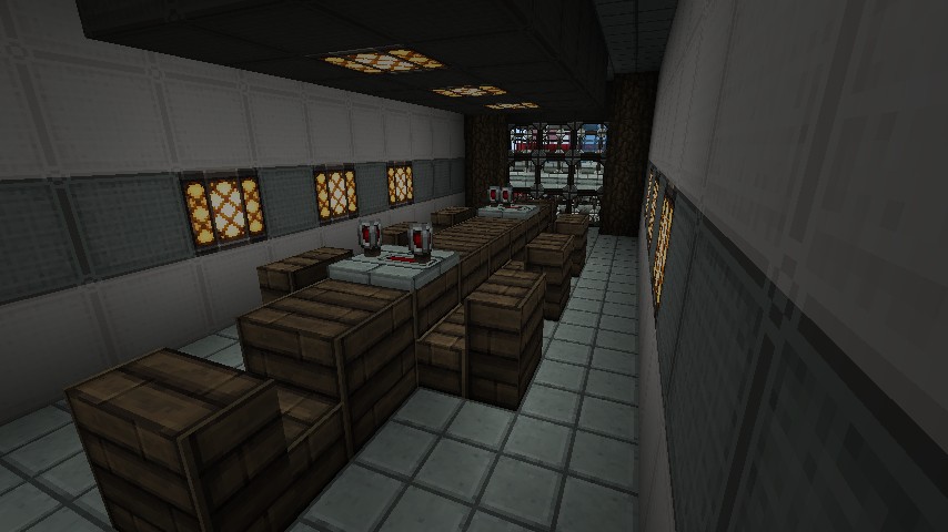 FF7 Shinra Inspired Building Minecraft Map