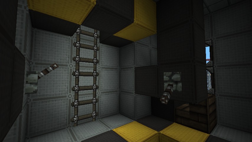 FF7 Shinra Inspired Building Minecraft Map