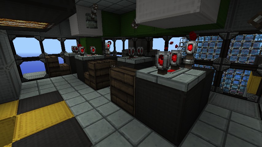 FF7 Shinra Inspired Building Minecraft Map