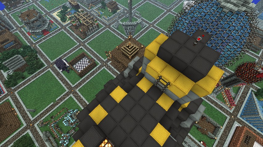 FF7 Shinra Inspired Building Minecraft Map