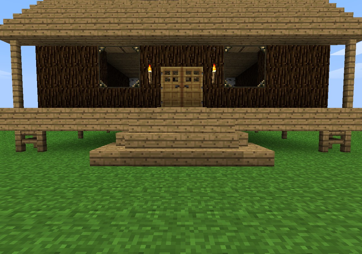 Log Fort Minecraft Map